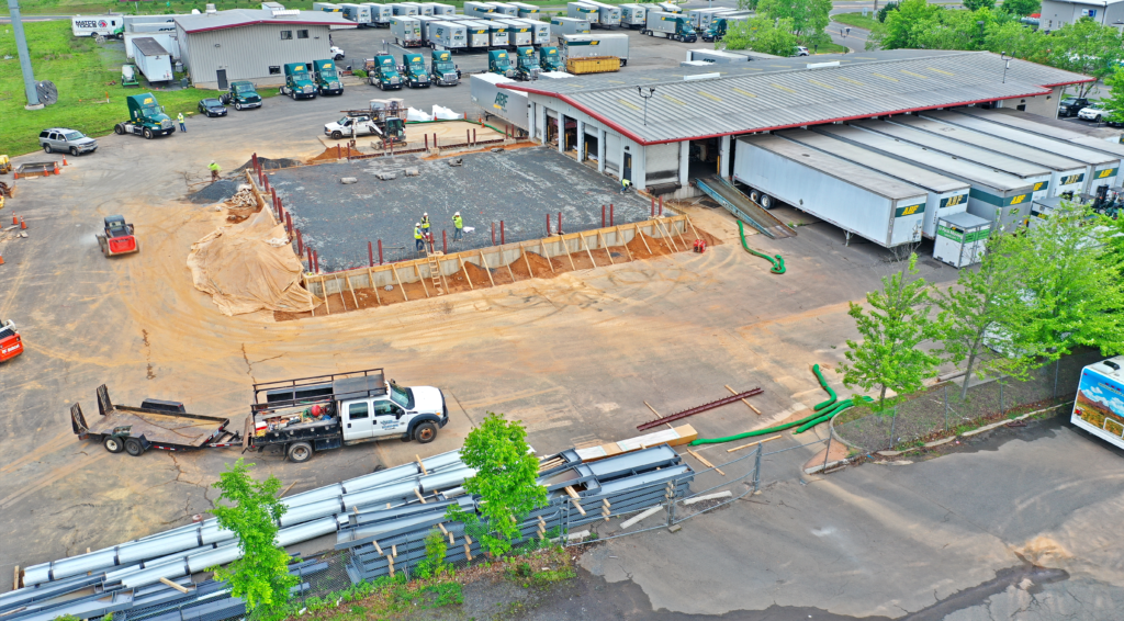 ABF Freight Terminal Addition is Now Under Construction! - DCGroup